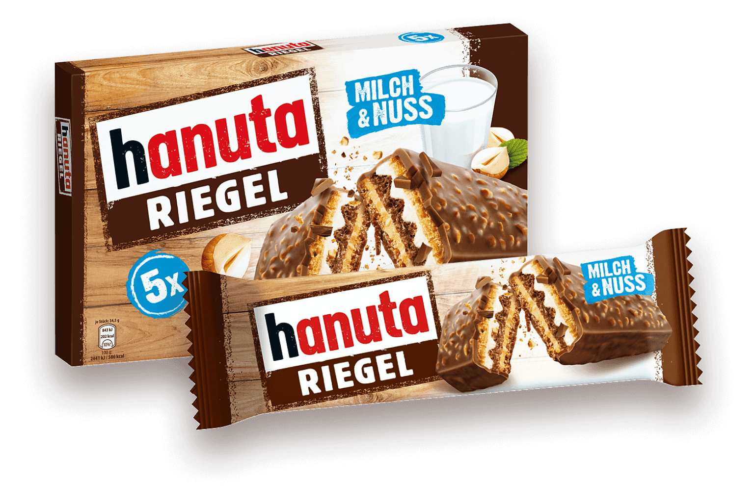 hanuta Riegel - knusprig, cremig, lecker!